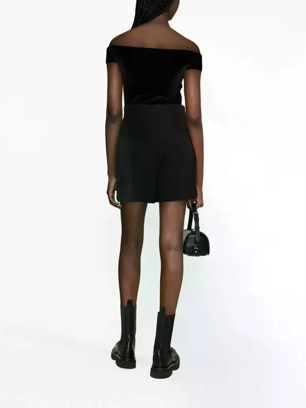 Alexander McQueen Zip-embellished Wool Shorts