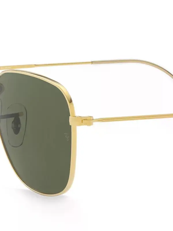 Ray-ban Frank Square-frame Sunglasses - Gold