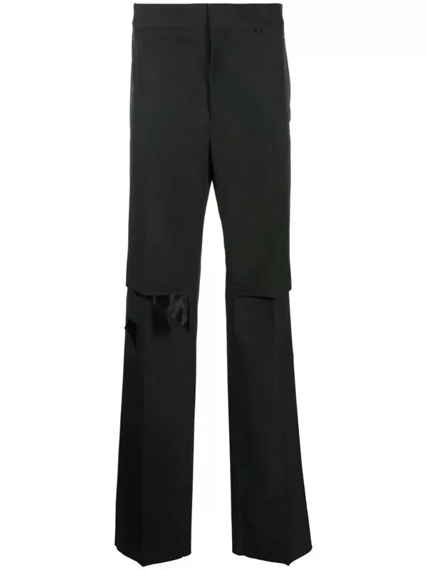 Givenchy Distressed Wool Trousers