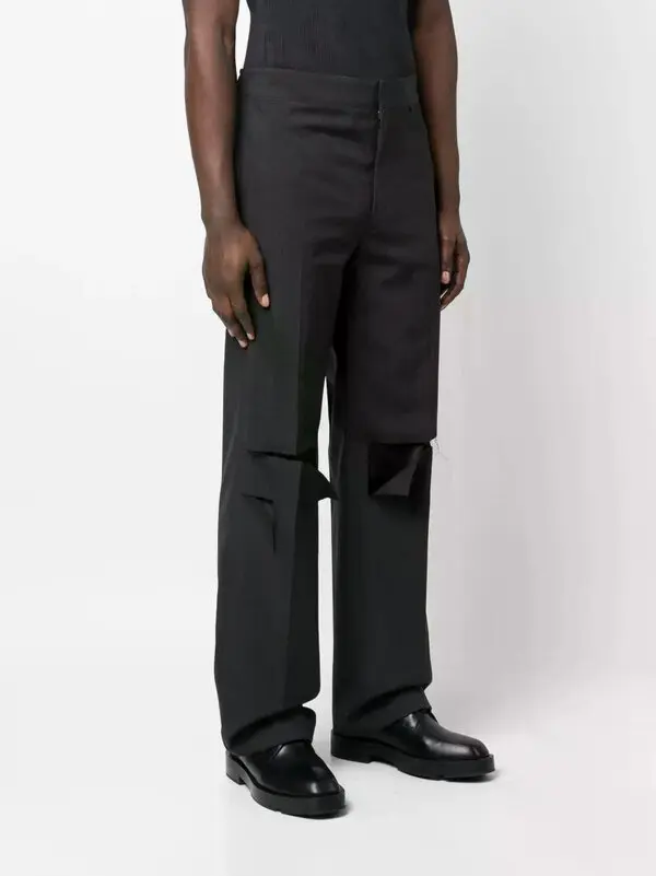 Givenchy Distressed Wool Trousers