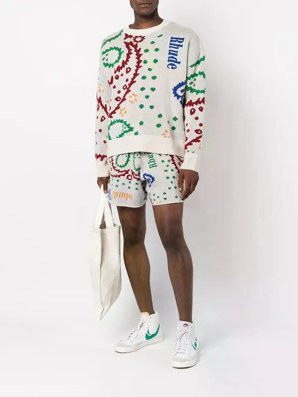 Rhude Intarsia Knit Sweater