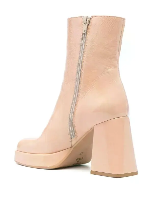 VAMSKO 90mm Doris Patent Leather Boots