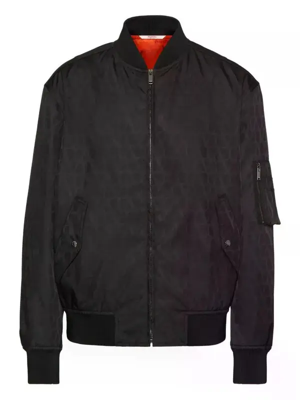 Valentino Garavani Toile Iconographe-jacquard Bomber Jacket