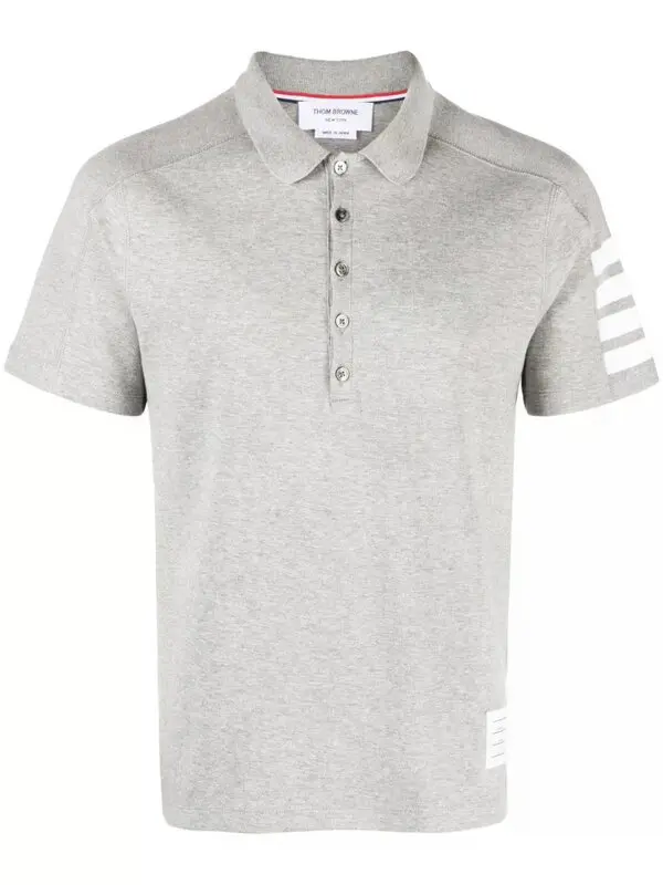 Thom Browne 4-bar Stripe Polo Shirt