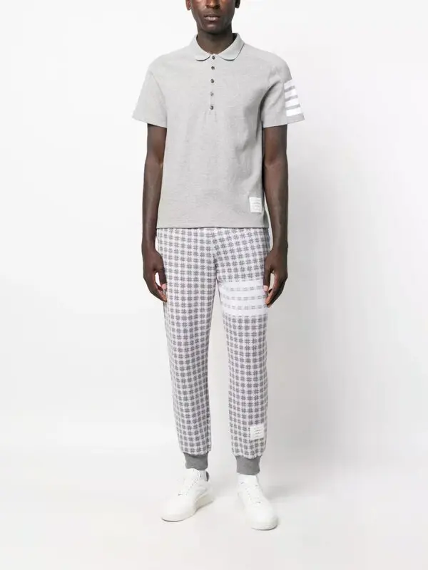 Thom Browne 4-bar Stripe Polo Shirt