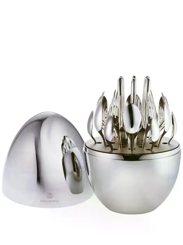 Christofle Mood Easy 24-piece Flatware Set - Silver