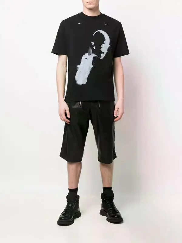 HELIOT EMIL Graphic-print Cotton T-shirt