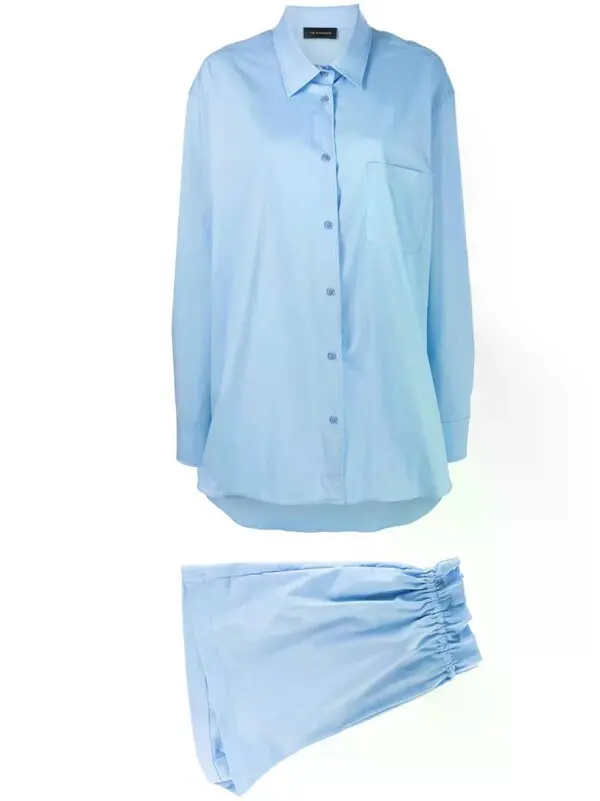 Andamane Drawstring Waist Poplin Shorts