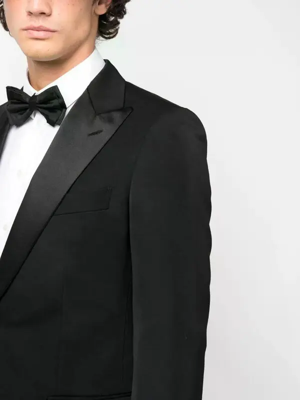 LANVIN Single-breasted Wool Tuxedo Jacket