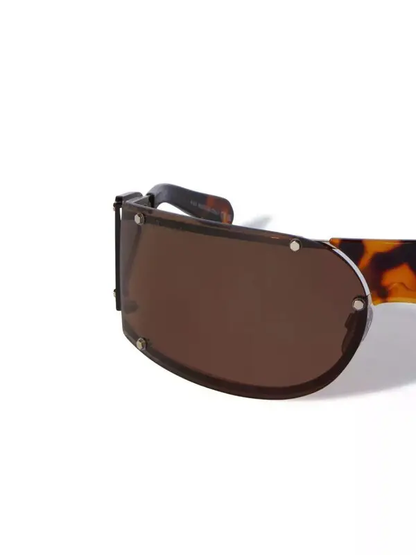 Off-White Kenema Oversized Sunglasses - Brown