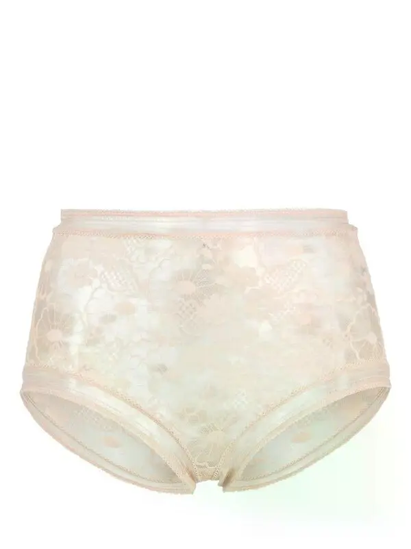 ERES Acacia High-waisted Lace Briefs - Neutrals