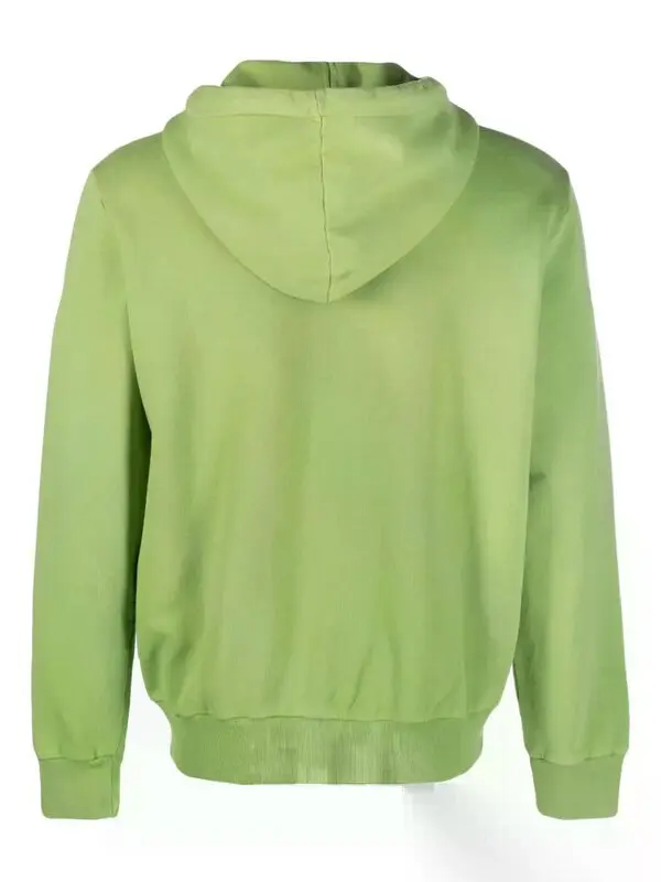 WINNIE N.Y.C Logo-embroidered Zip-up Hoodie