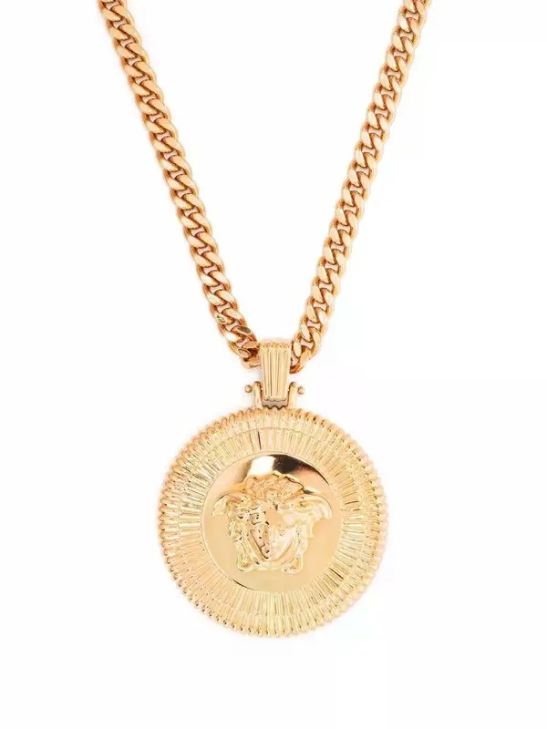 Versace Medusa Biggie Necklace - Gold