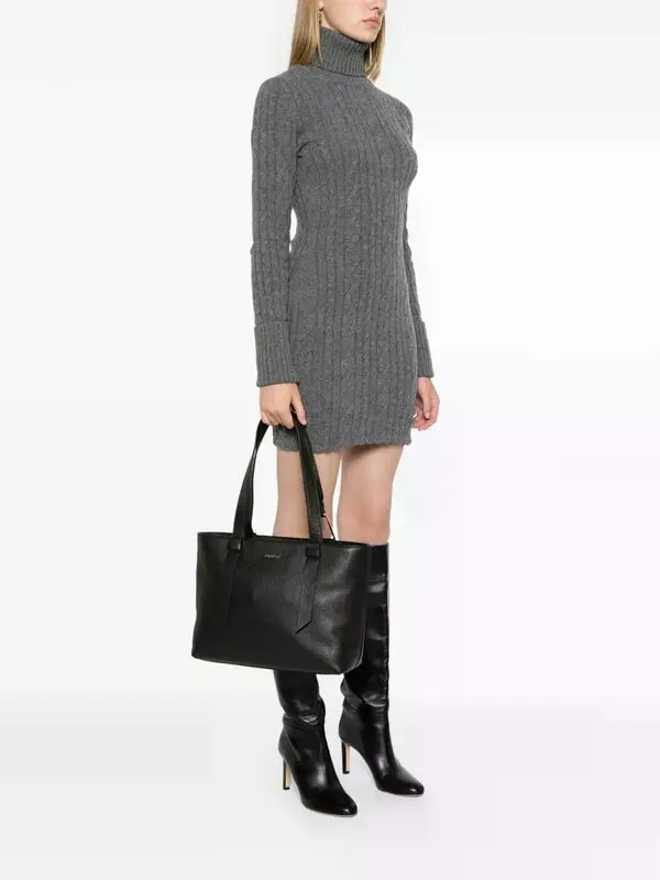 COCCINELLE Malory Leather Shoulder Bag - Black