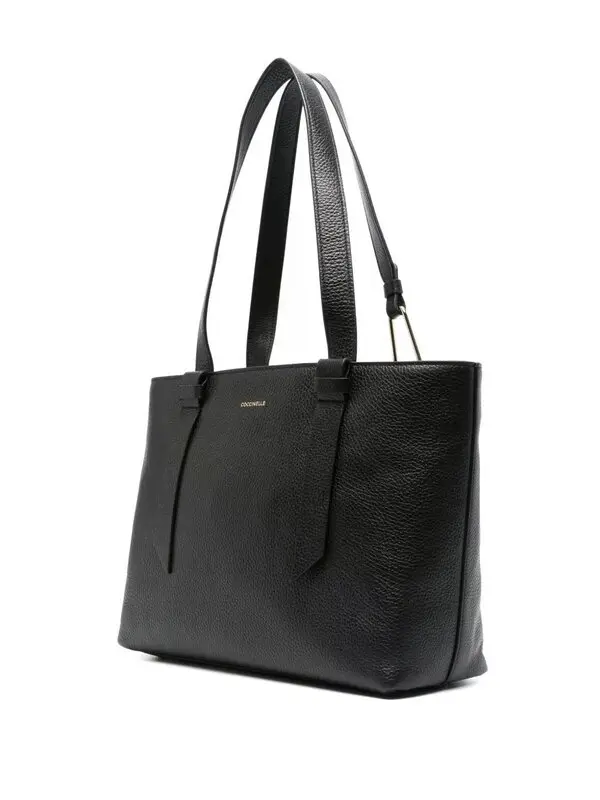 COCCINELLE Malory Leather Shoulder Bag - Black