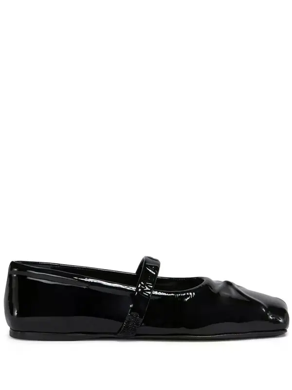 Marni Patent Leather Mary Jane Ballerina Shoes