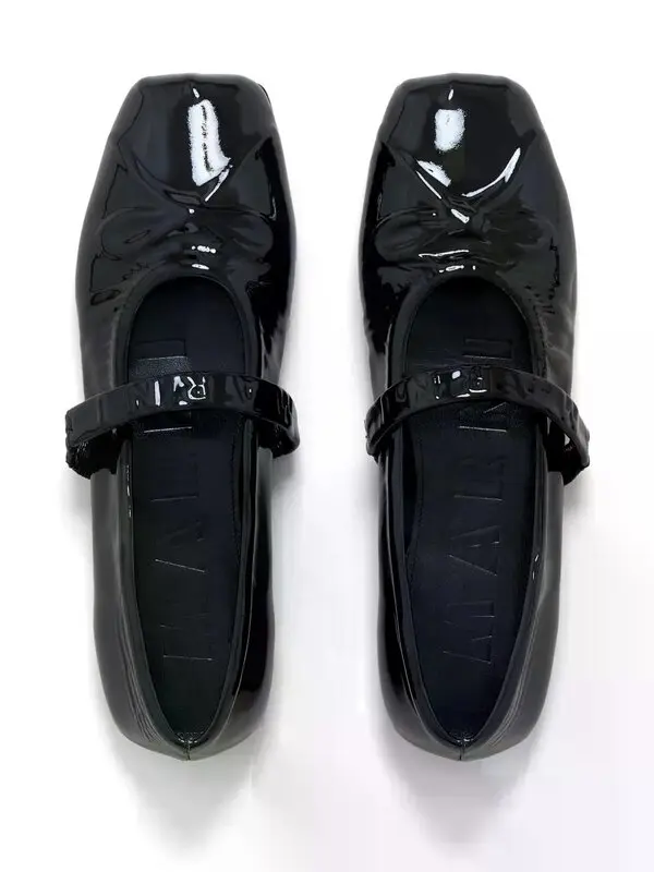 Marni Patent Leather Mary Jane Ballerina Shoes