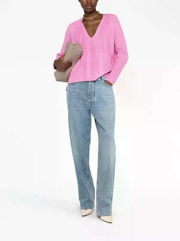 TOM FORD Ribbed V-neck Jumper