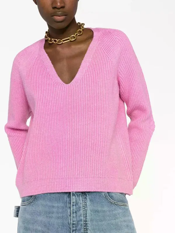 TOM FORD Ribbed V-neck Jumper