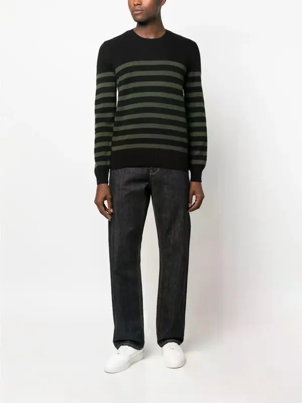 A.p.c. Striped Wool Jumper