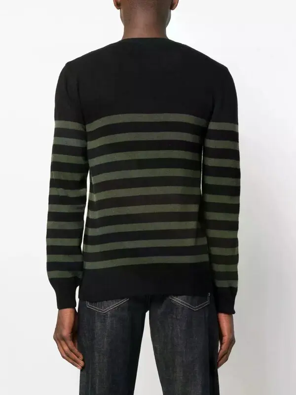 A.p.c. Striped Wool Jumper