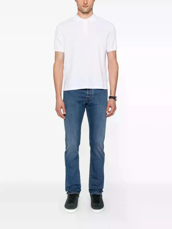 Jacob Cohen Logo-patch Jeans - Blue