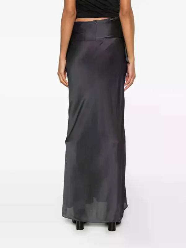 Christopher Esber Wrapped Silk Skirt