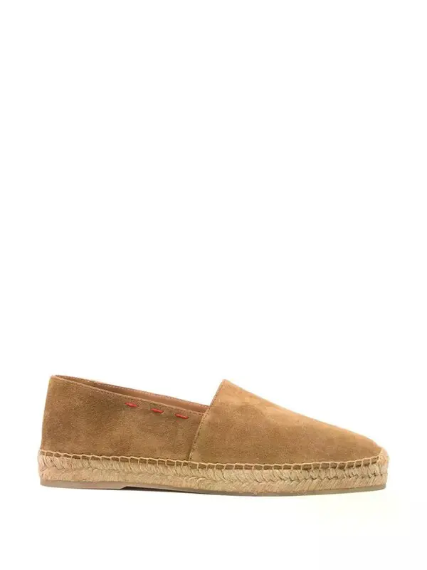 Kiton Suede Espadrilles - Brown