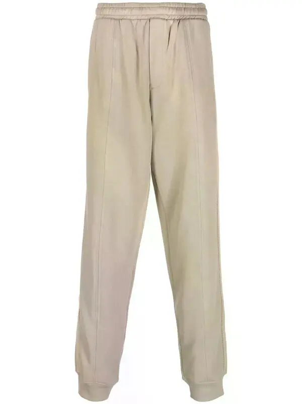 Helmut Lang Elasticated-waist Cotton Track Pants - Neutrals