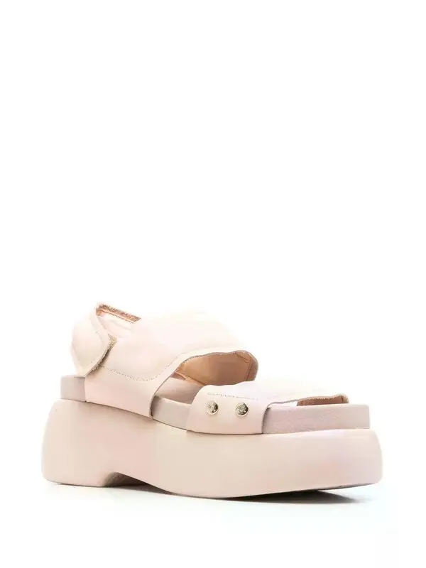 Agl Double-strap Leather Sandals