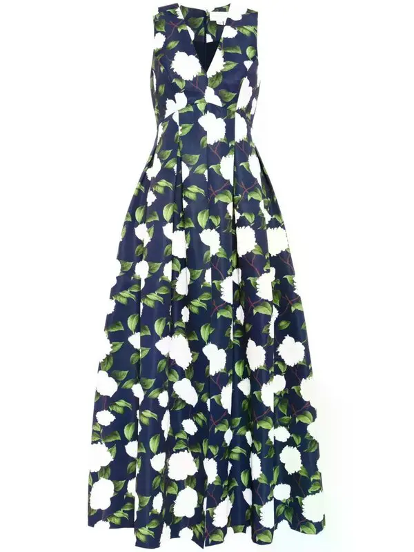 Sachin & Babi Brooke Floral-print Gown