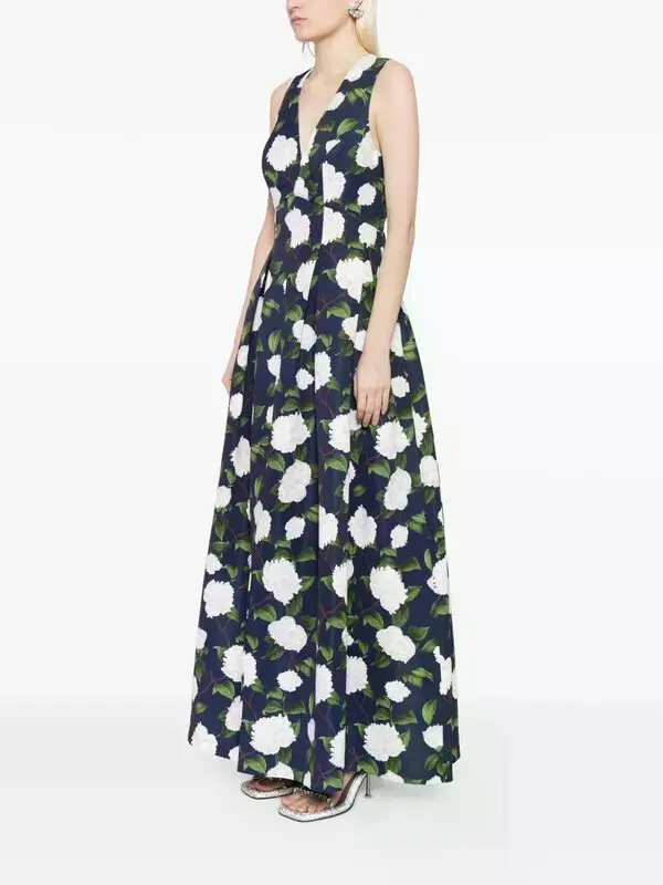 Sachin & Babi Brooke Floral-print Gown