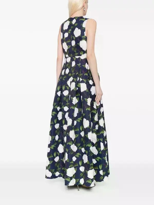 Sachin & Babi Brooke Floral-print Gown