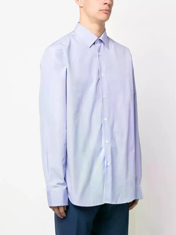 Paul Smith Long-sleeved Cotton Shirt