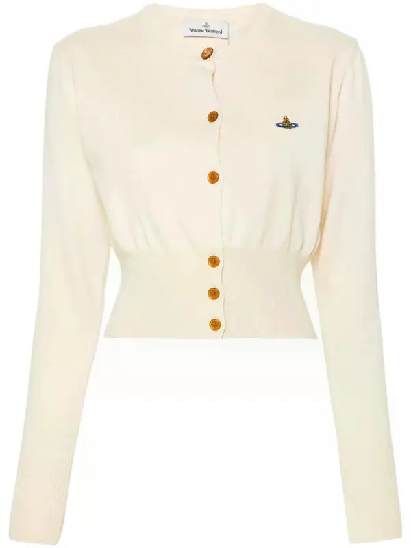 VIVIENNE WESTWOOD Bea Cardigan - Neutrals