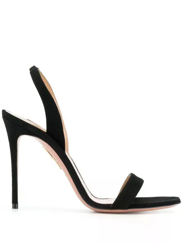 AQUAZZURA So Nude 105mm Stiletto Sandals