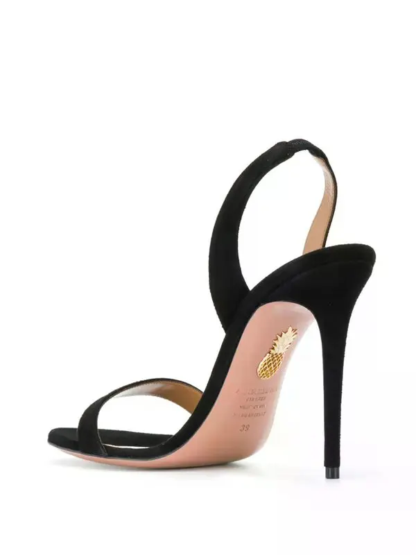 AQUAZZURA So Nude 105mm Stiletto Sandals