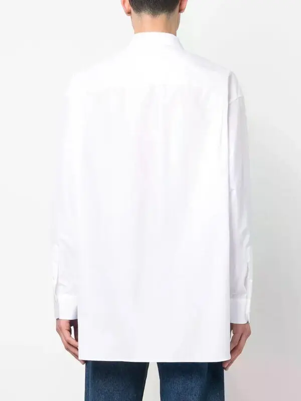 THE ROW Lukre Long-sleeve Cotton Shirt