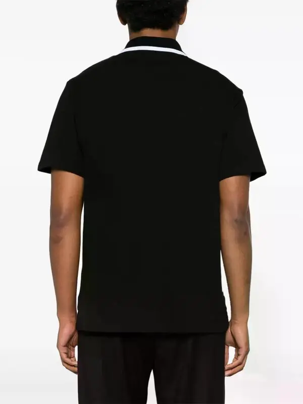 Just Cavalli Logo-embroidered Piqué Polo Shirt