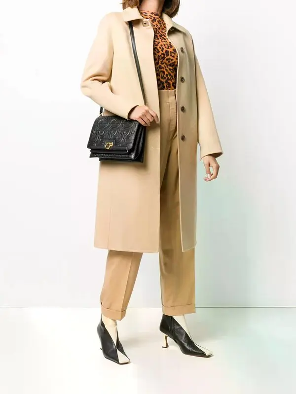 FERRAGAMO Straight-leg Trousers - Neutrals