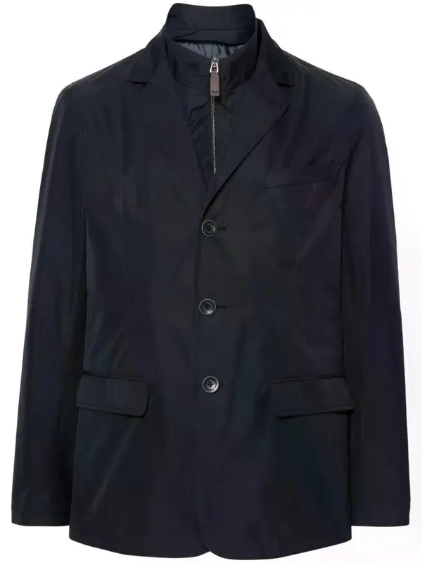 Herno Byron Layered Single-breasted Blazer