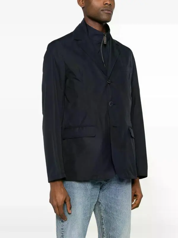 Herno Byron Layered Single-breasted Blazer