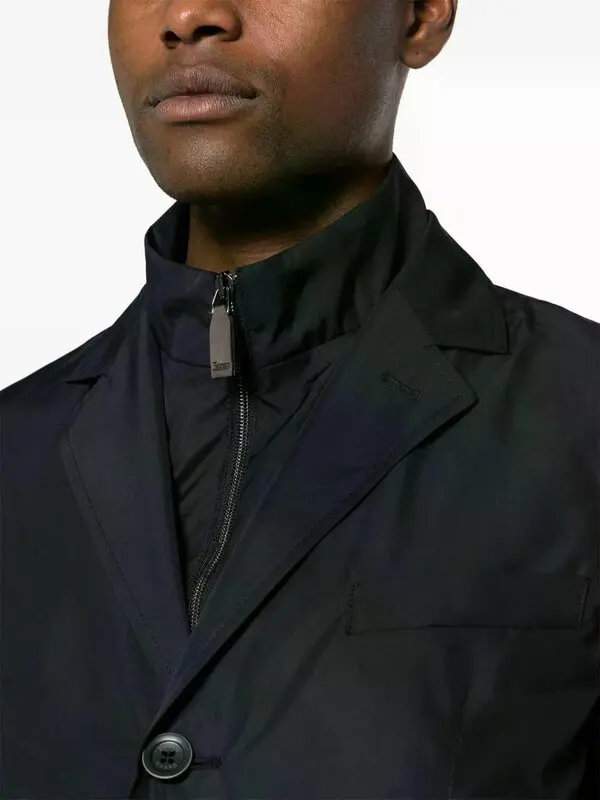 Herno Byron Layered Single-breasted Blazer