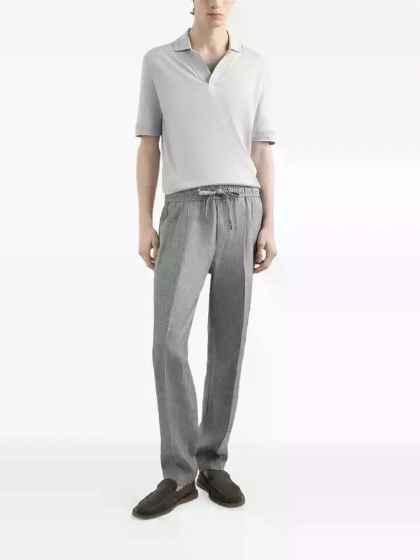Dolce & Gabbana Silk Polo Shirt