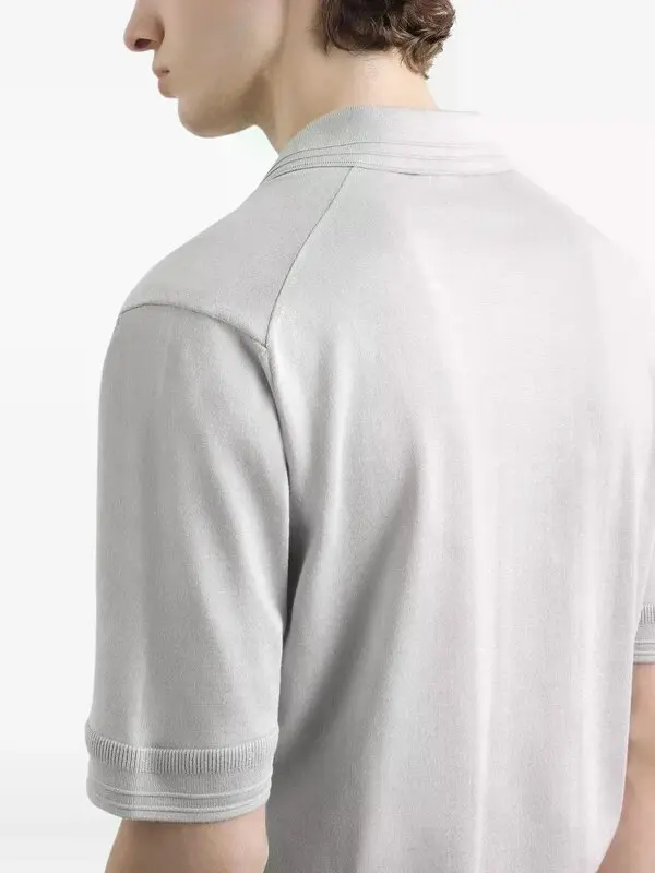 Dolce & Gabbana Silk Polo Shirt