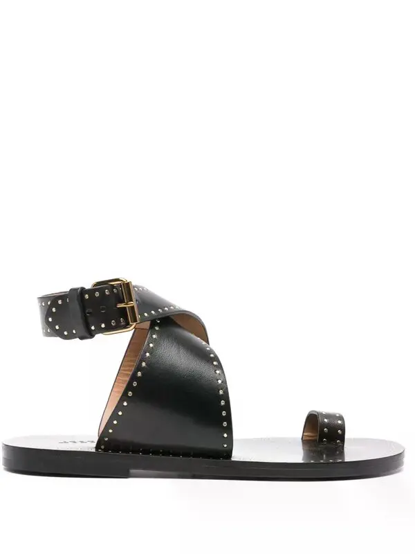 Isabel Marant Étoile Jools Studded Sandals - Black