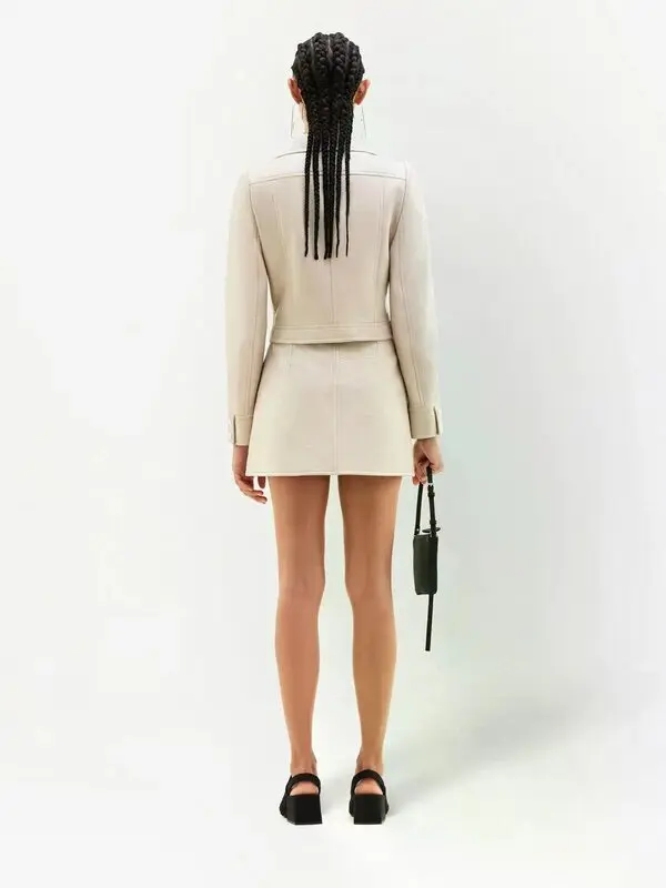 COURREGES Reedition Vinyl Jacket - Neutrals