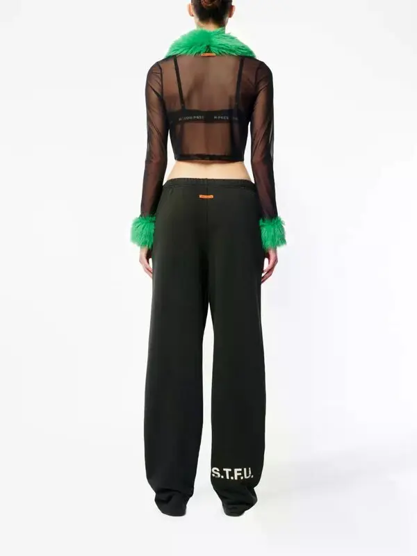 Heron Preston Logo-patch Cotton Track Pants