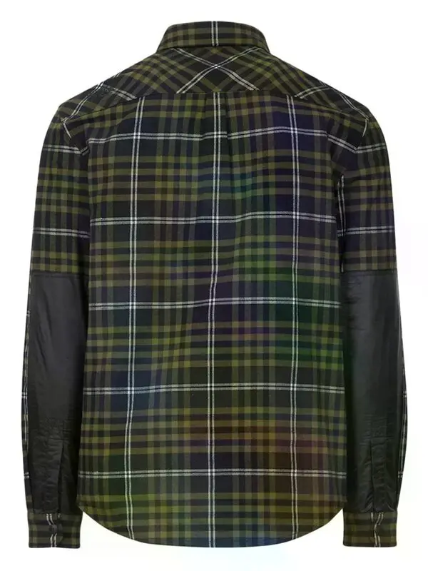 Aztech Mountain Loge Peak Plaid Cotton Shirt - Green