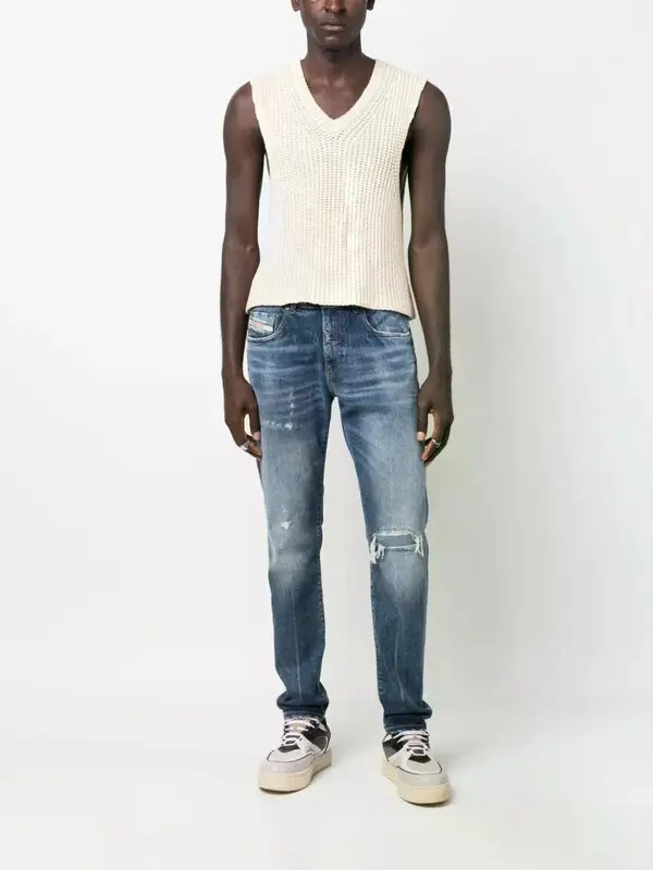 DIESEL® D-strukt 09g15 Slim-cut Jeans